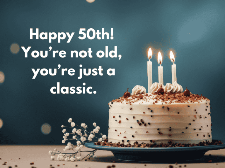 35 Happy 50th Birthday Wishes For A Friend (With Images)