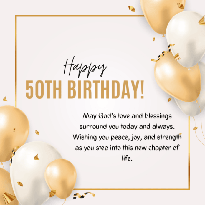 35 Happy 50th Birthday Wishes For A Friend (With Images)